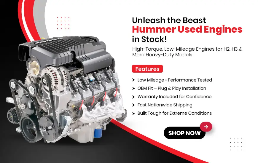 Used Hummer Engines for Sale | Tested & Ready to Ship
